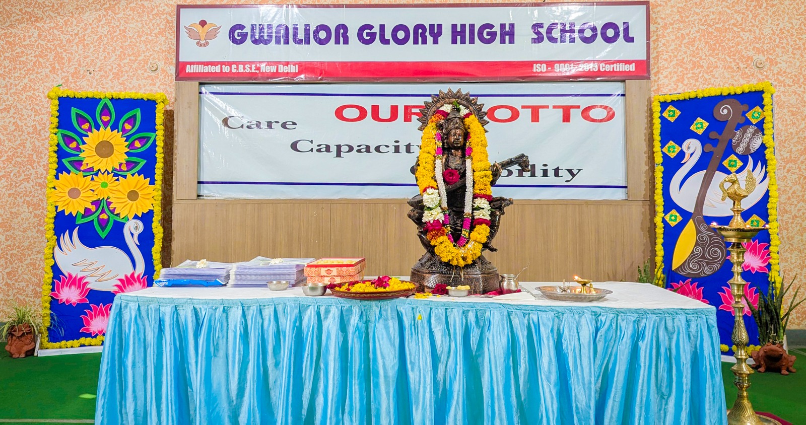 Blessing Ceremony for Class X & XII Students - Gwalior Glory High School